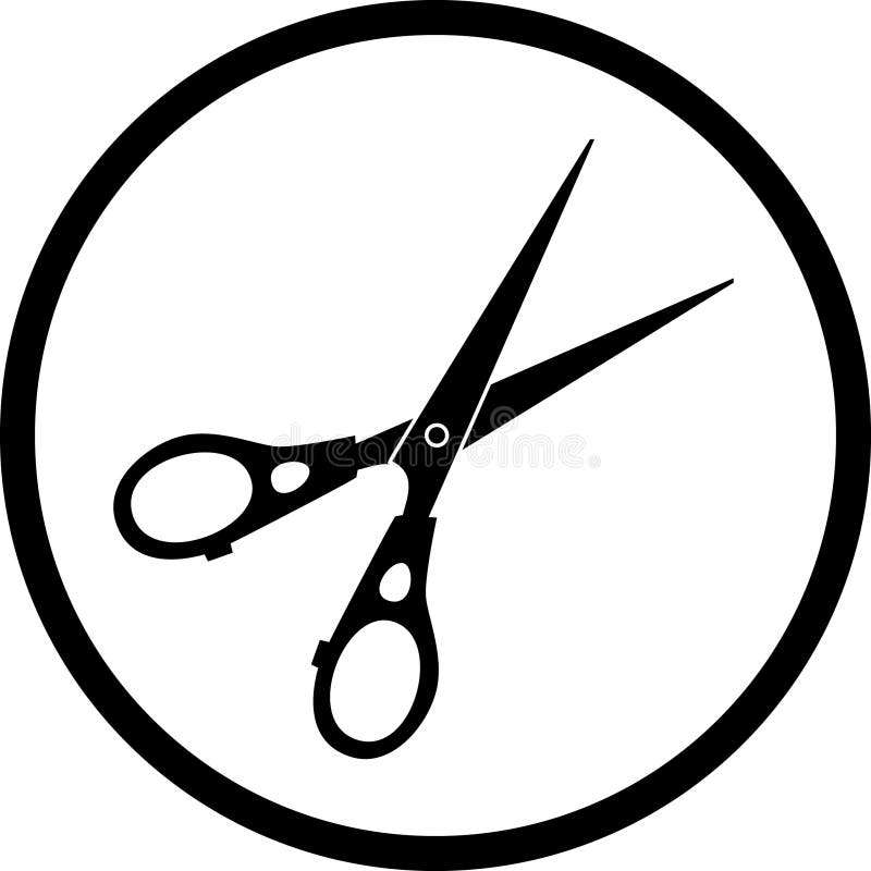 Scissors Clip Art Black White Stock Illustrations – 2,293 Scissors Clip ...