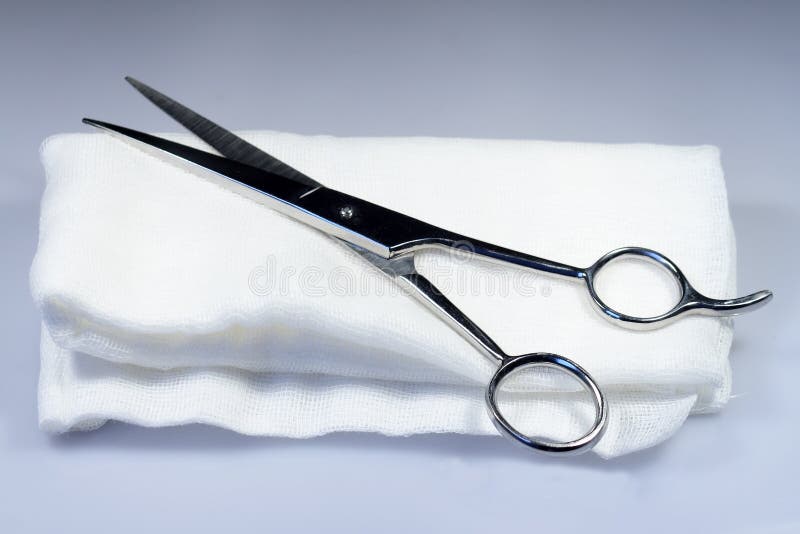 Scissors stock image. Image of science, scissors, bandage - 10918421