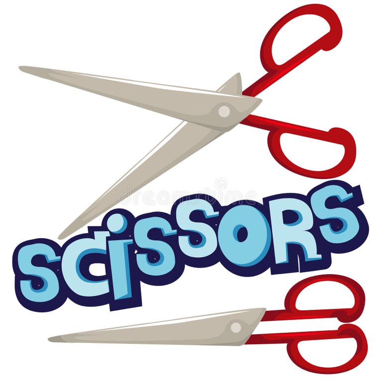 Study Scissors Stock Illustrations – 17,125 Study Scissors Stock ...
