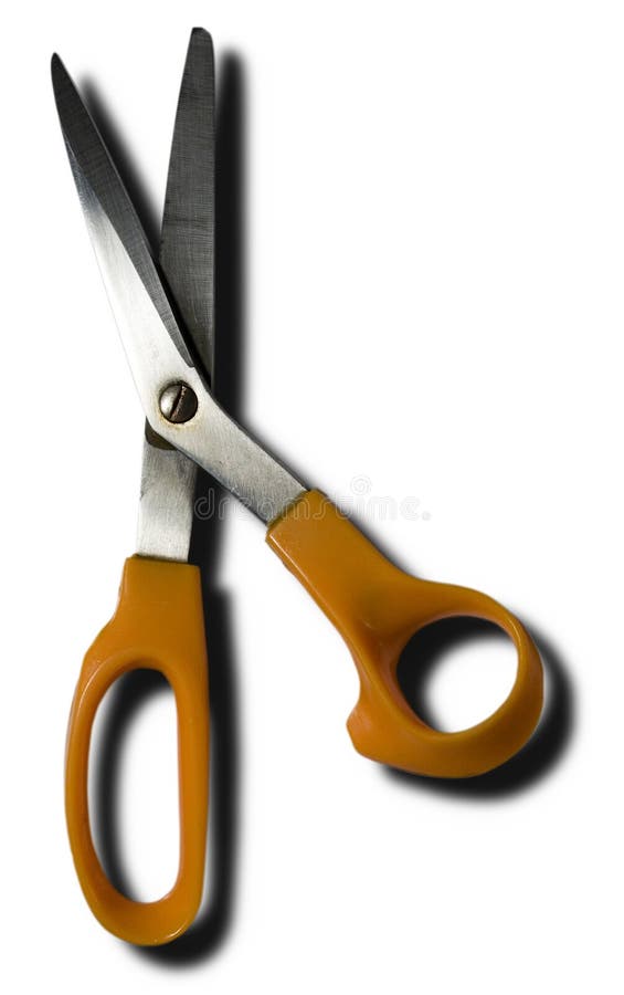 Scissors stock image. Image of object, isolated, reflection - 3634757
