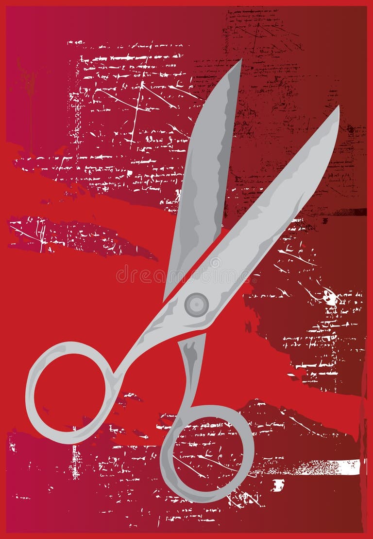 Sharp Silver Scissors Stock Illustrations – 2,638 Sharp Silver Scissors ...