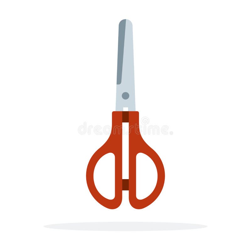 Scissors for Crafts Made Flat Isolated Stock Vector - Illustration of ...