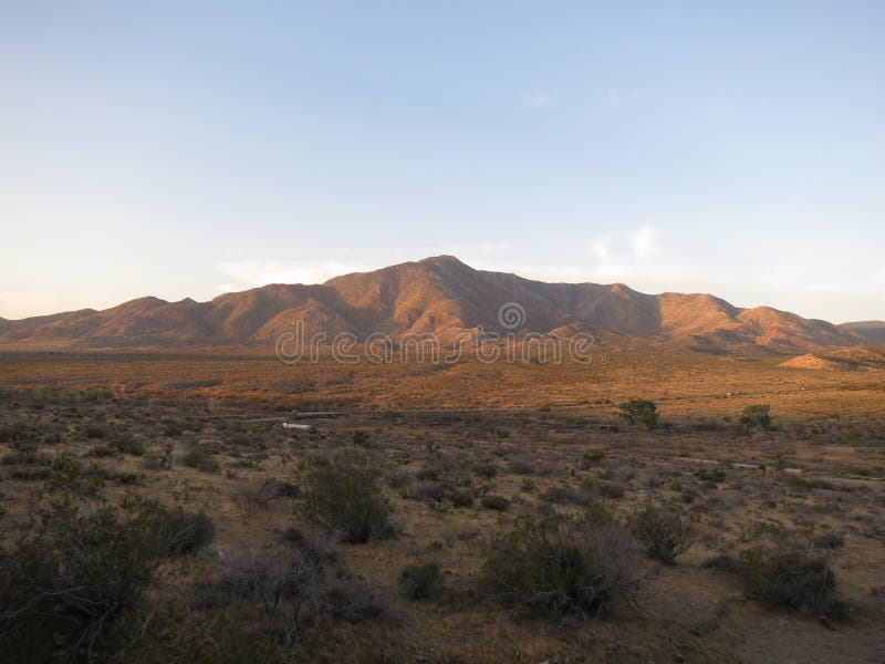 Scissors Crossing, Southern California Stock Image - Image of arid ...