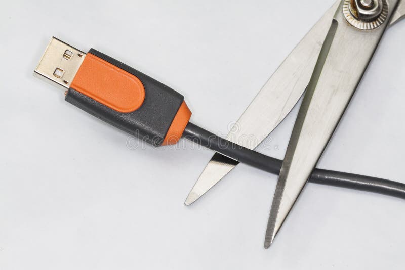 Scissors Usb Cable Stock Photos - Free & Royalty-Free Stock Photos from ...