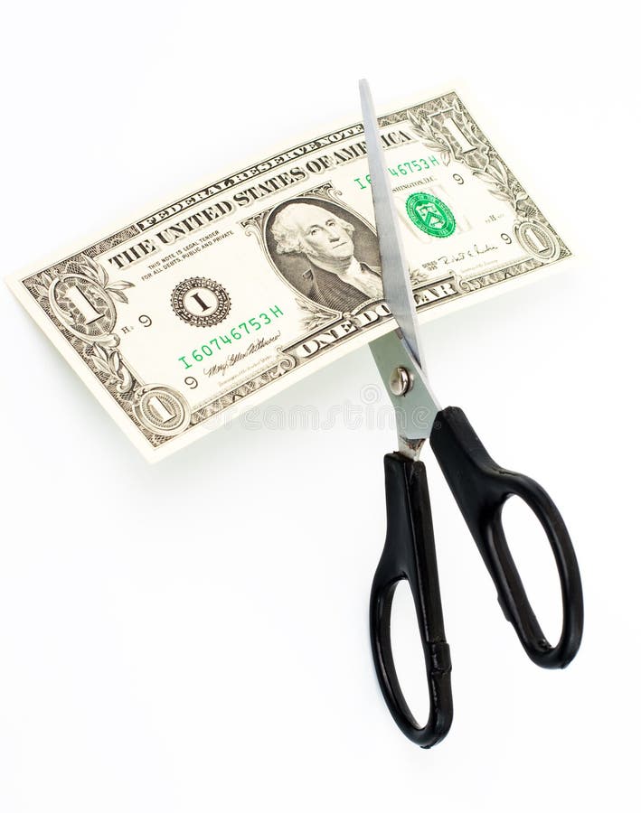 Money cut stock image. Image of slice, bill, sliced, cash - 915215