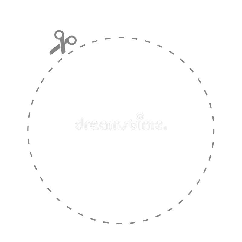 Scissor cutting rope draw stock vector. Illustration of people - 280650649