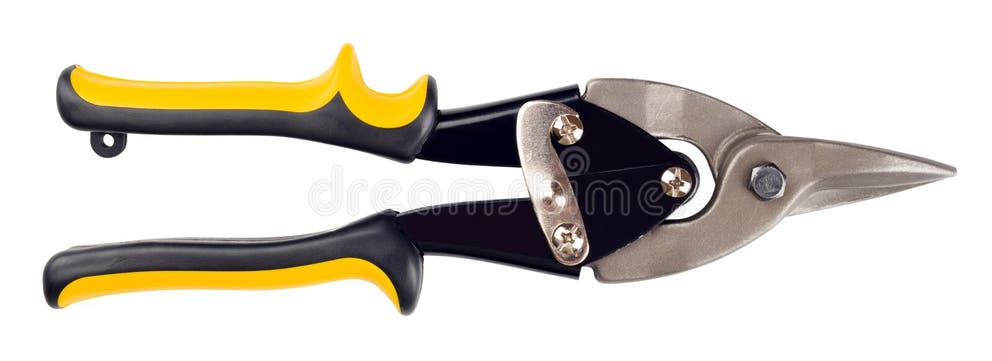 Scissors for cutting metal stock photo. Image of ergonomic - 103483546