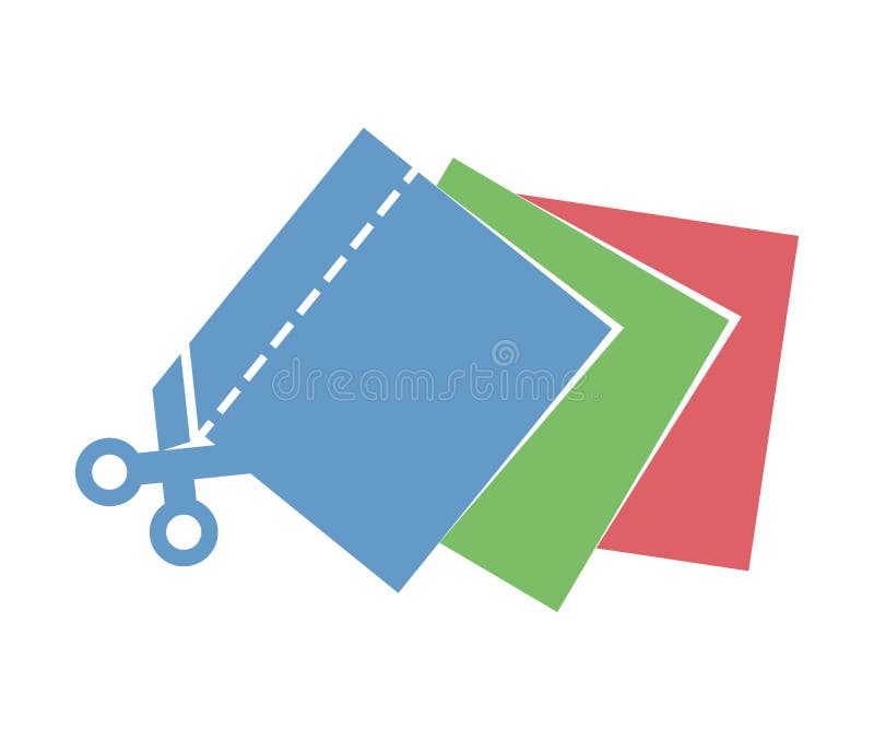 Scissors cutting symbol stock vector. Illustration of single - 298422187