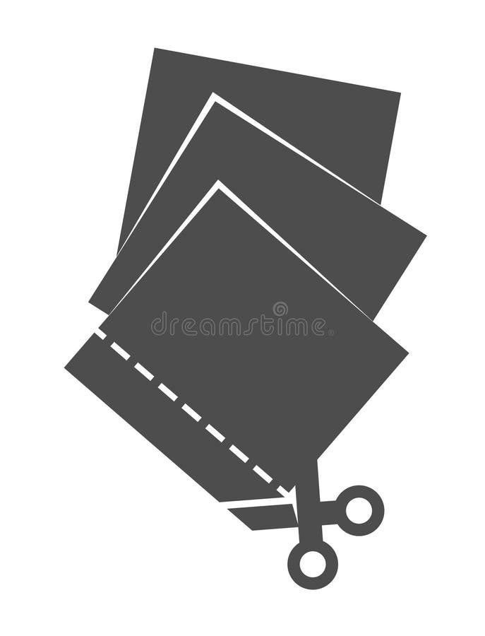 Scissors cutting symbol stock vector. Illustration of business - 298422430
