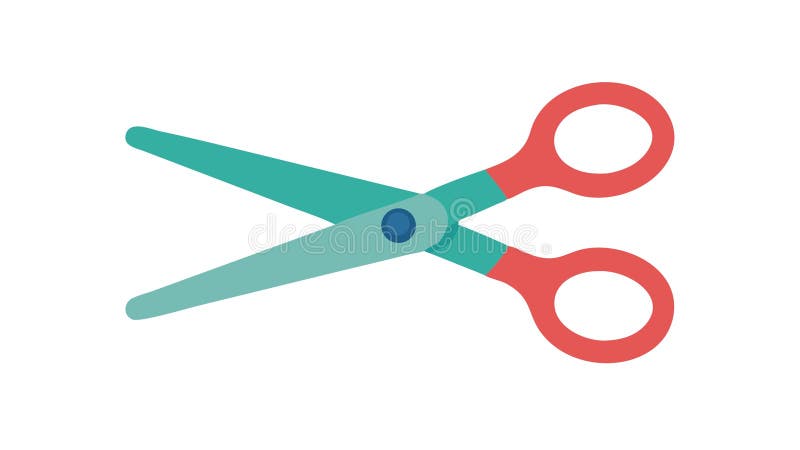 Scissors Cutting Tool Crafting Flat Design UI UX Icon, Vector Design ...