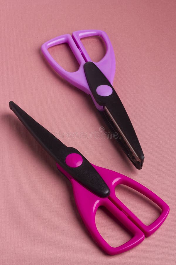 Scissors for Decorative Works Stock Image - Image of color, everyday ...