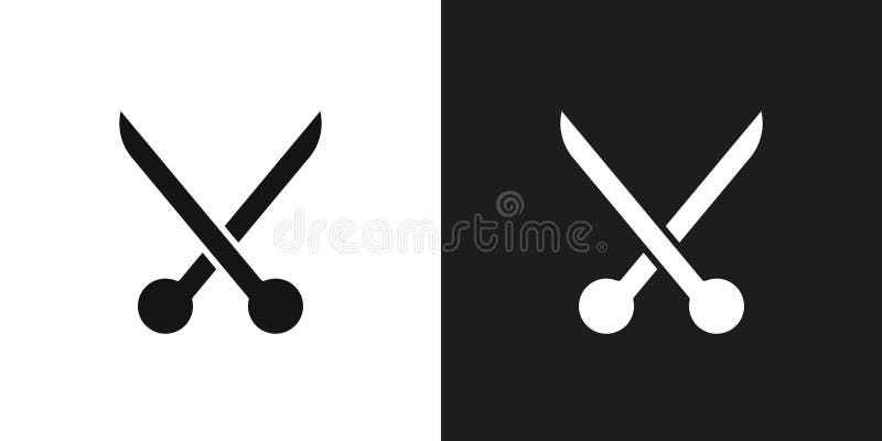 Scissors Icon Logo Set Vector Stock Vector - Illustration of signs ...