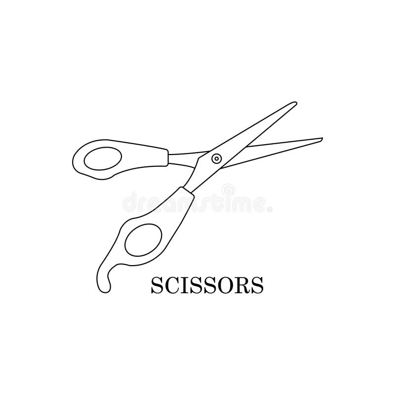 Scissors icon stock vector. Illustration of scissor - 283033043