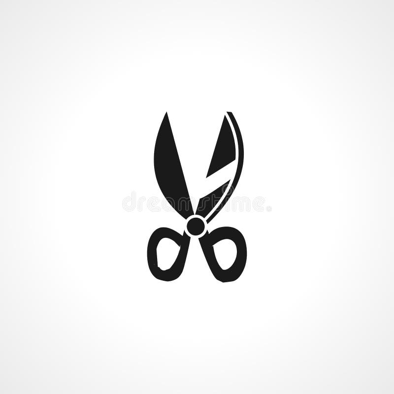 Scissors Icon. Scissors Vector Icon. Scissors Isolated Icon Stock ...