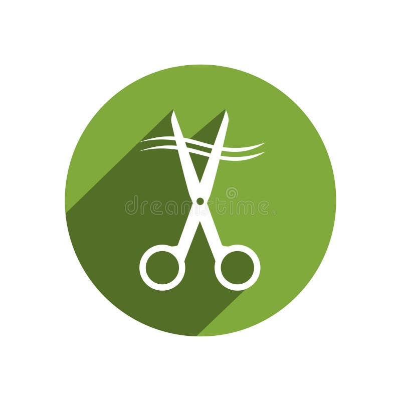 Scissors Icon. Vector Illustration Stock Illustration - Illustration of ...