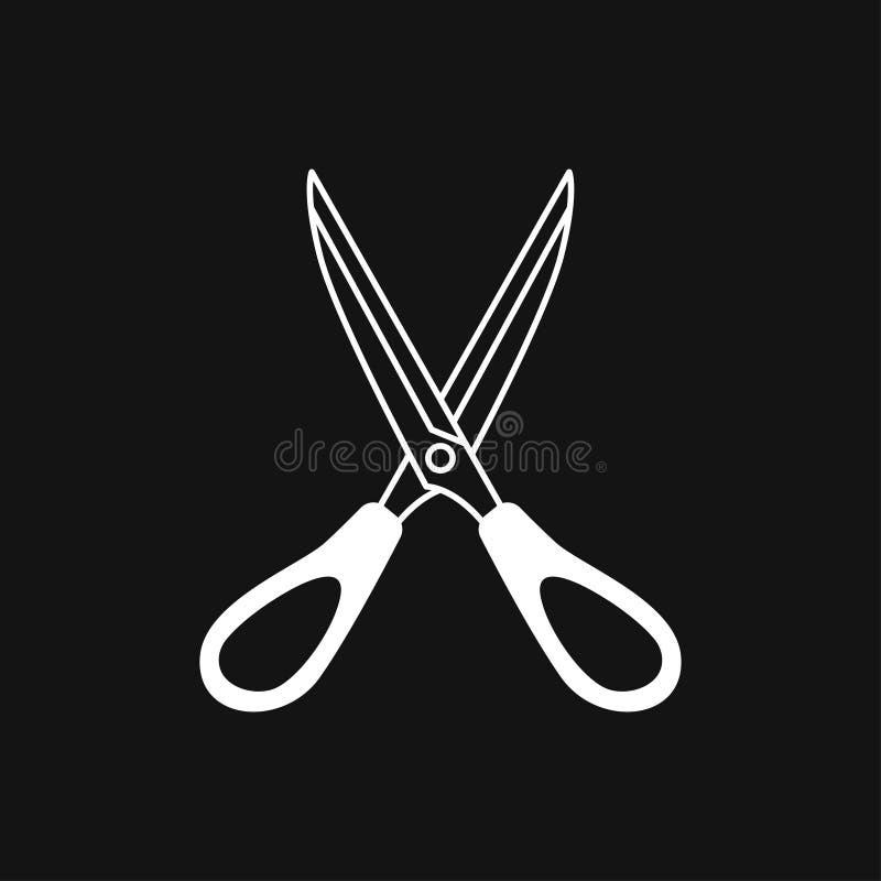 Scissors Icon Vector Sign Symbol for Design Stock Illustration ...