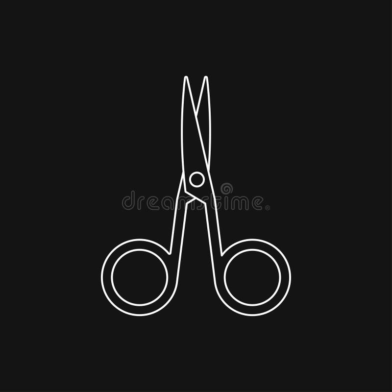 Scissors Icon Vector Sign Symbol for Design Stock Illustration ...