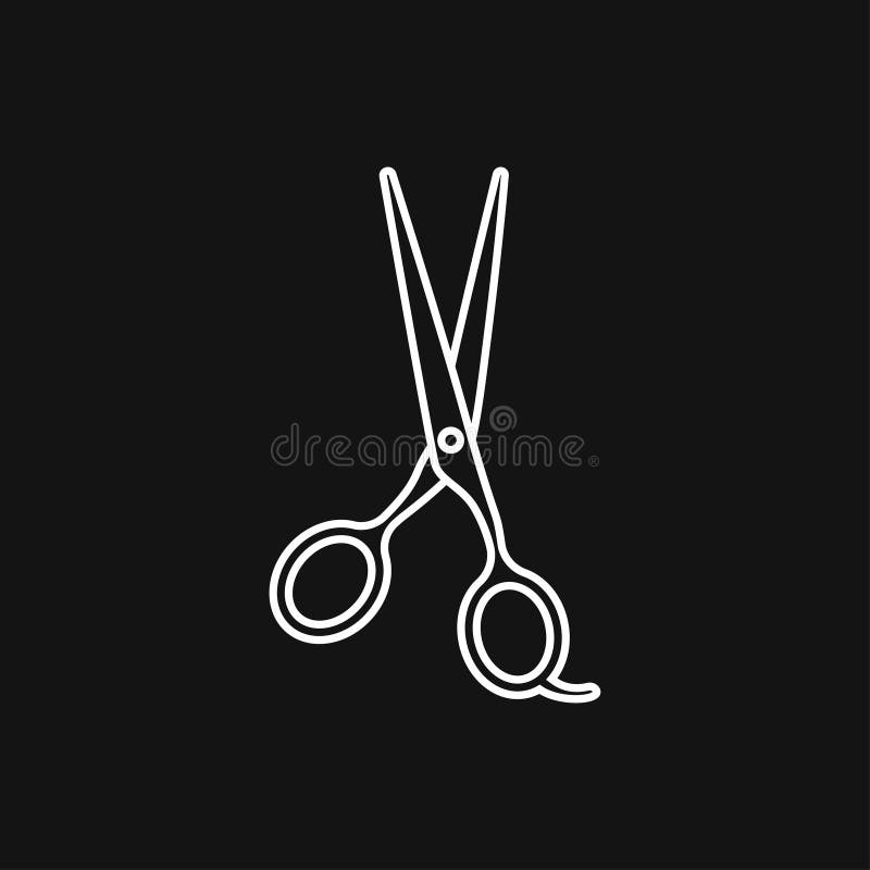 Scissors Icon Vector Sign Symbol for Design Stock Illustration ...