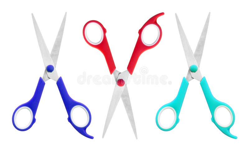 Scissors Isolated on a White Background Stock Photo - Image of sharp ...