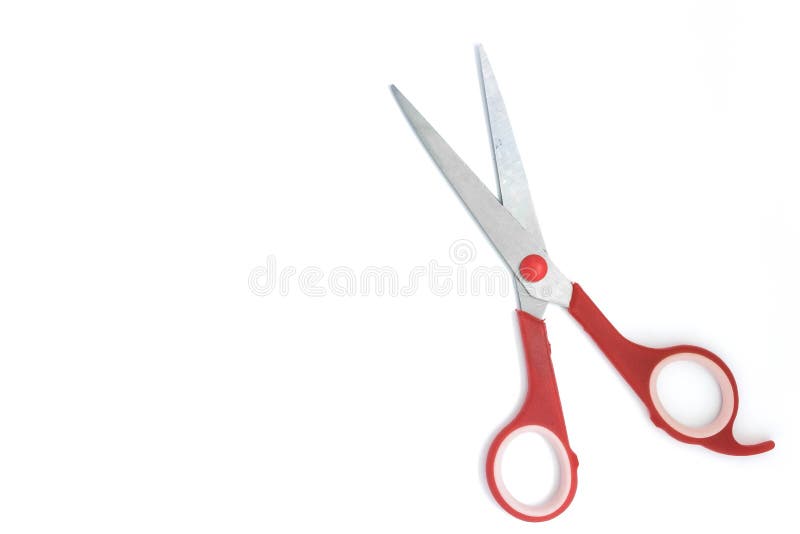 Scissors Isolated on White Background Stock Image - Image of sharp ...