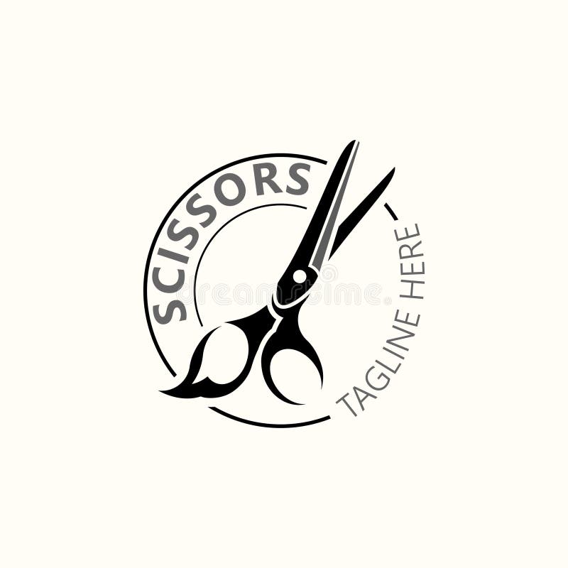 Barber Logo Design Scissor Icon Template. Modern Simple Design. Barbers ...