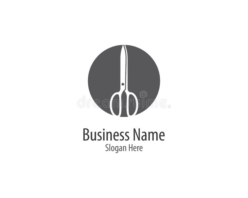 Scissors Logo Icon stock vector. Illustration of hairdresser - 149916112