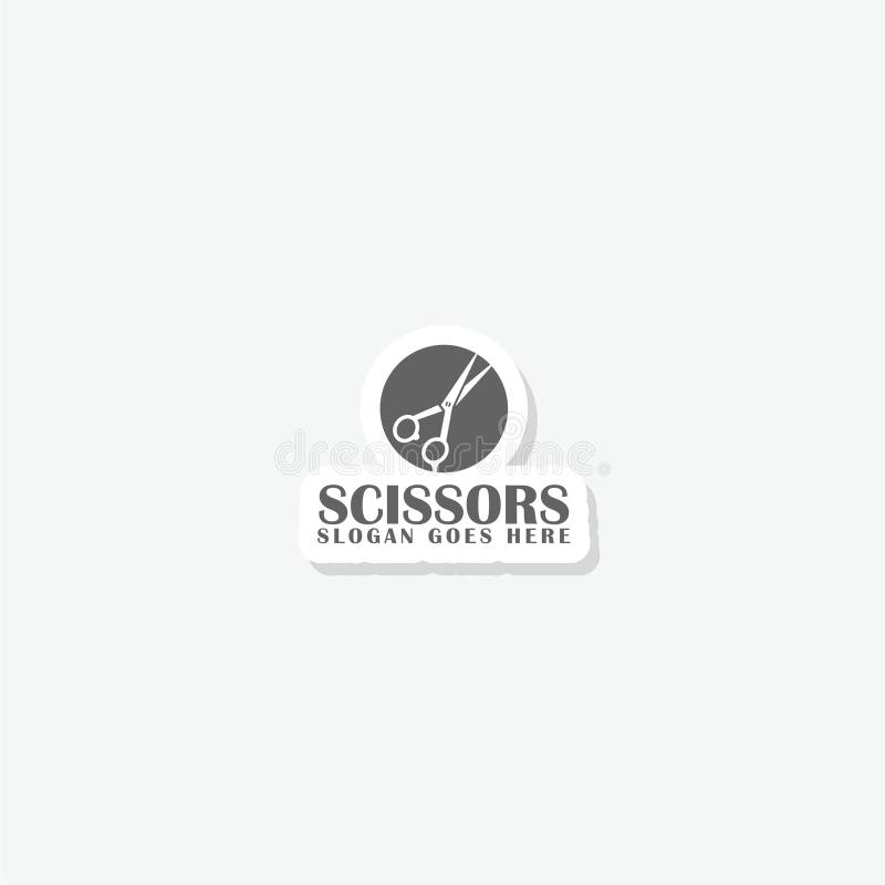 Scissors Logo Stock Illustrations – 24,654 Scissors Logo Stock ...