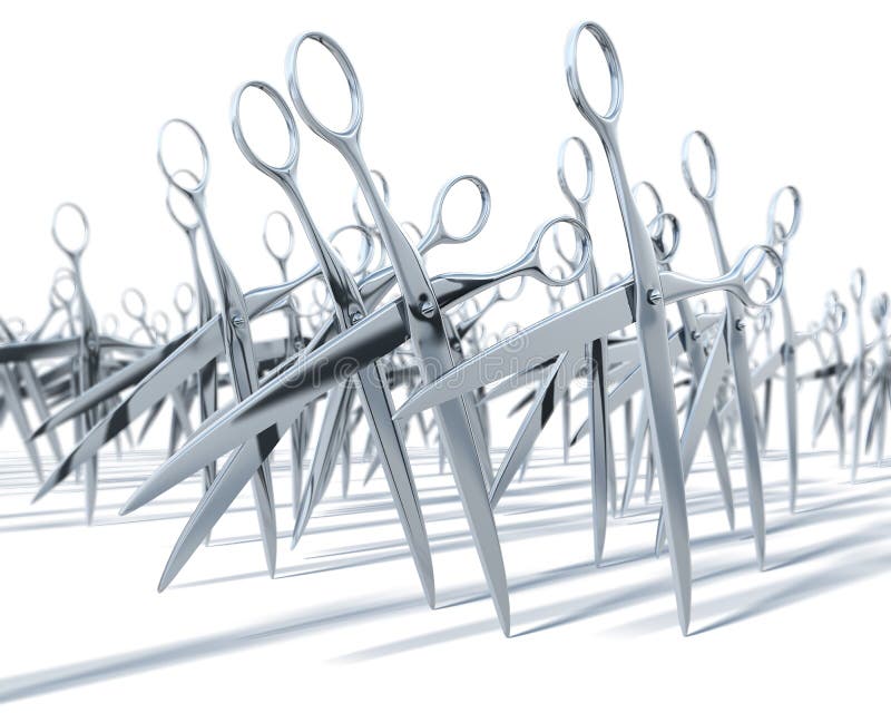 Scissors march stock illustration. Illustration of fashion - 31919238