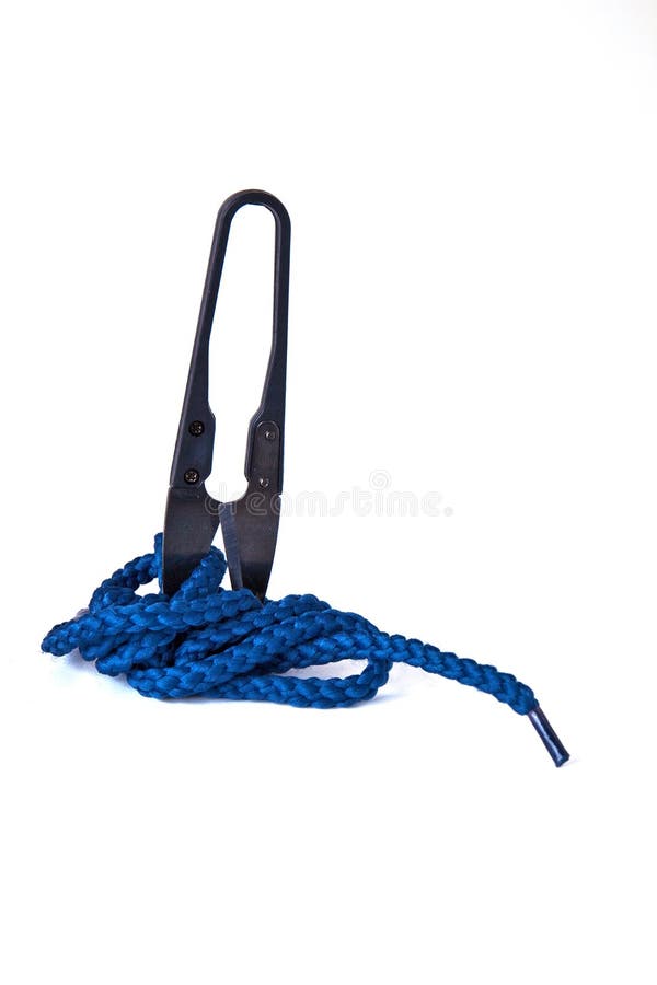 Scissors and ropes stock image. Image of tape, gear, handle - 22360545