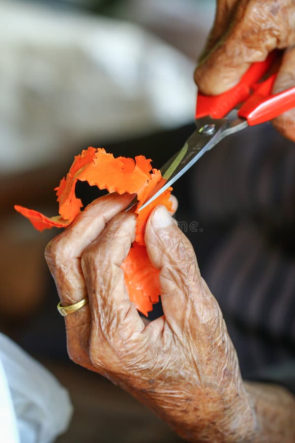 Scissors, Scissors Cut Paper, Hand. Stock Image - Image of crafts ...