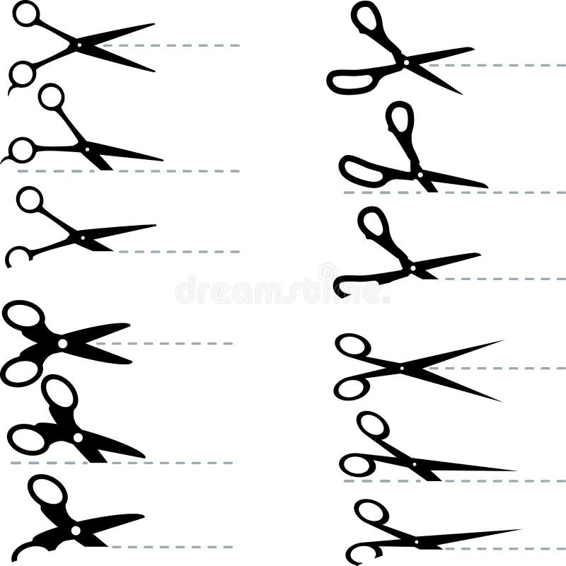 Scissors stock vector. Illustration of isolated, single - 13494179