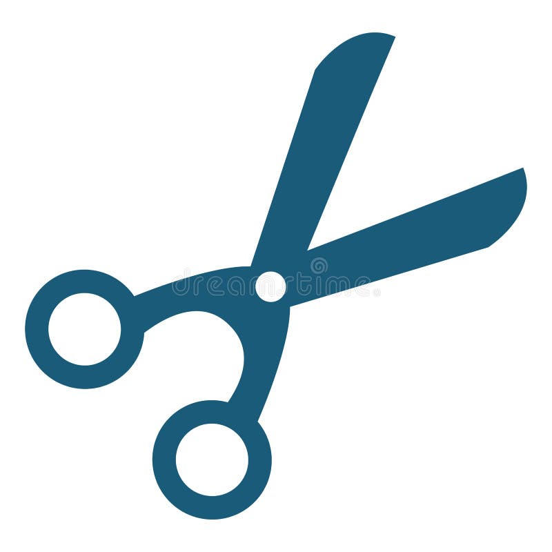 Scissors supply icon stock illustration. Illustration of scissors ...