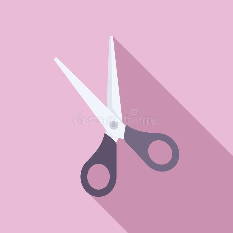 Scissors Tailor Icon Flat Vector. Work Tailor Equipment Stock ...