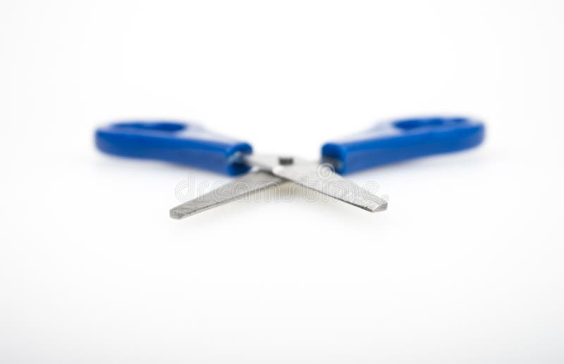 Scissors stock photo. Image of sewing, gray, steel, paper - 97331724