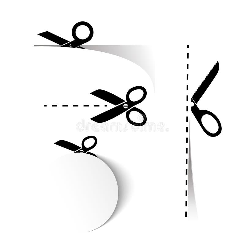 Scissors Templates stock vector. Illustration of icon - 50611083