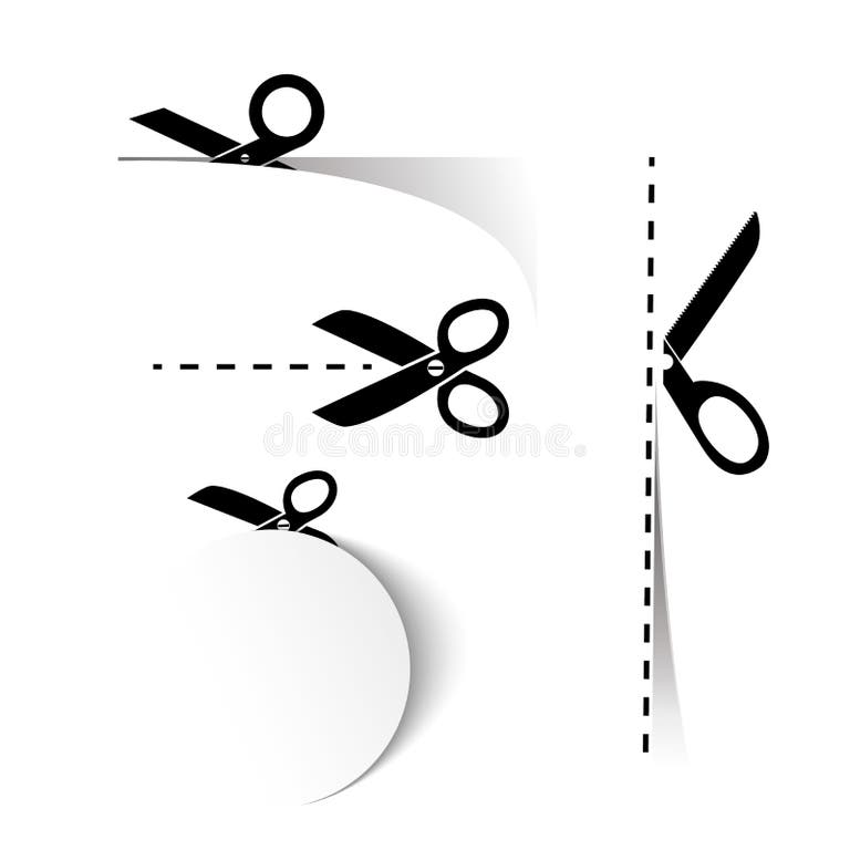 Scissors Templates stock vector. Illustration of icon - 50611083