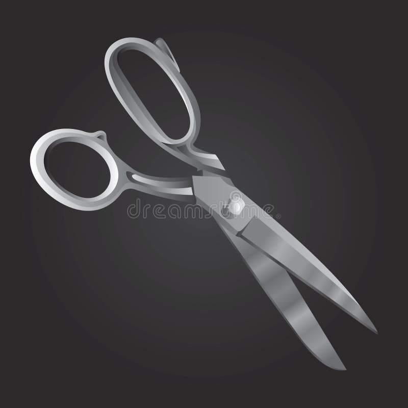 Scissors. Vector Illustration Decorative Design Stock Vector ...