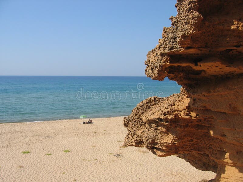 Scivu - Cerdeña foto de archivo. Imagen de costa, azul - 596486