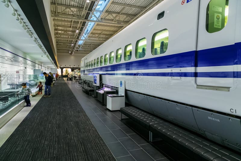 SCMaglev E Parco Ferroviario a Nagoya, Giappone Immagine Stock ...