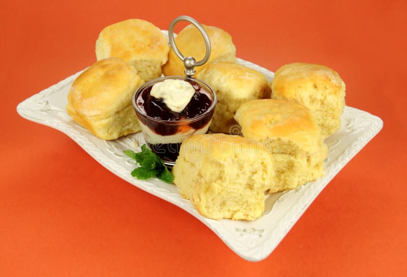 Scone Tray stock photo. Image of ingredients, golden - 16677916