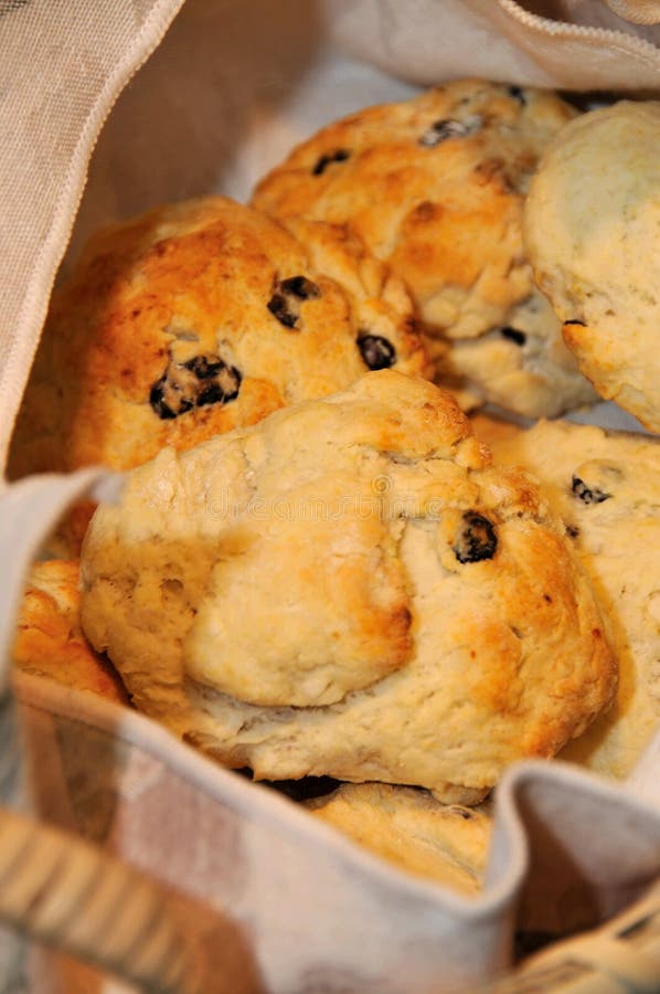 Scones stock image. Image of scones, basket, baked, warm - 9477455