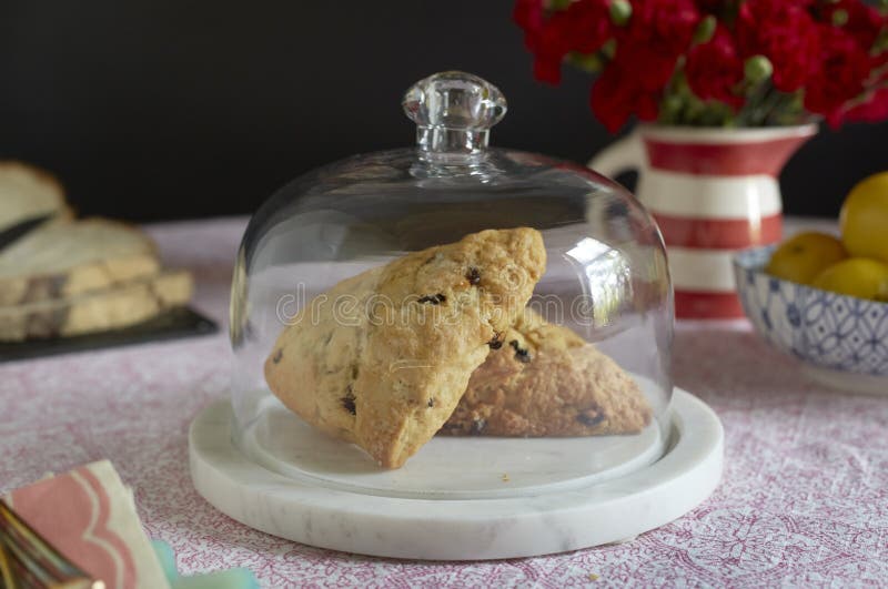 Scones 2 stock image. Image of bake, flowers, table, sweets - 75696405