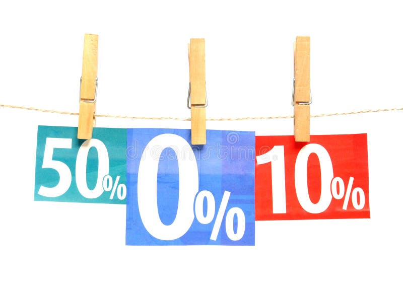 Sconto di acquisto immagine stock. Immagine di percentuale - 38982327