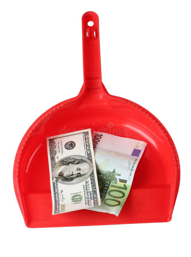 Scoop and money stock image. Image of bank, crisis, financial - 23161943