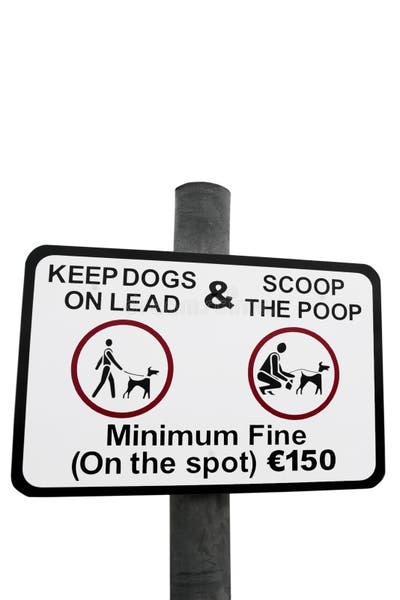 Scoop the poop sign stock image. Image of notice, pick - 17374529