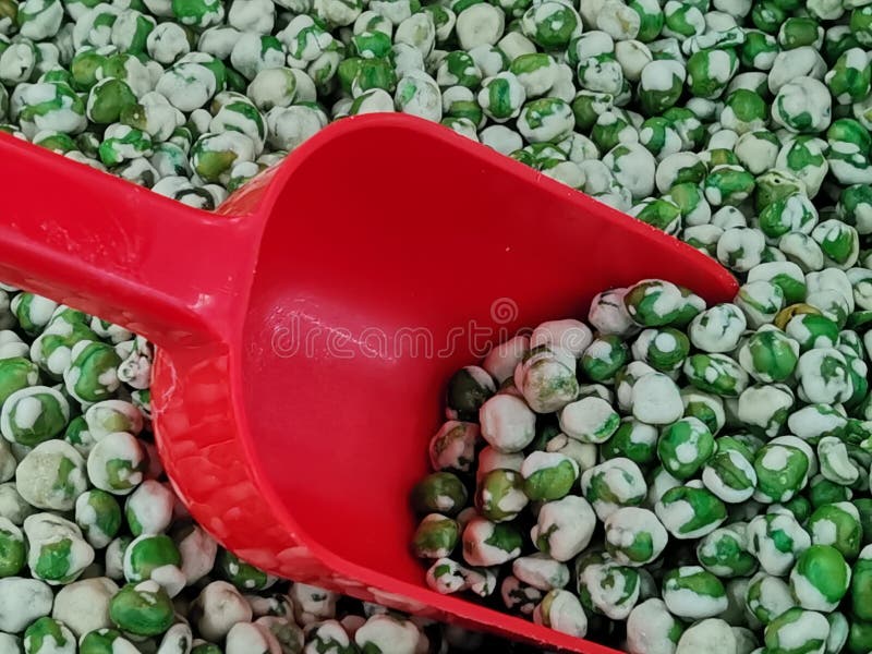 A scoop of wasabi beans stock photo. Image of fresh - 192202446
