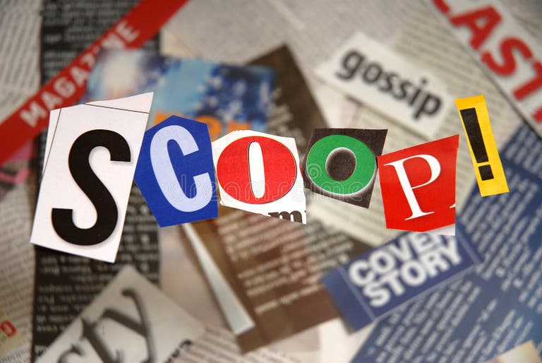 Scoop, written stock image. Image of journalism, news - 56068989