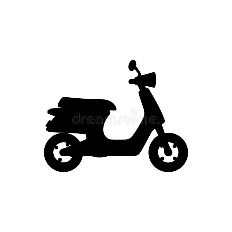 Scooter icon stock vector. Illustration of city, economical - 306214235