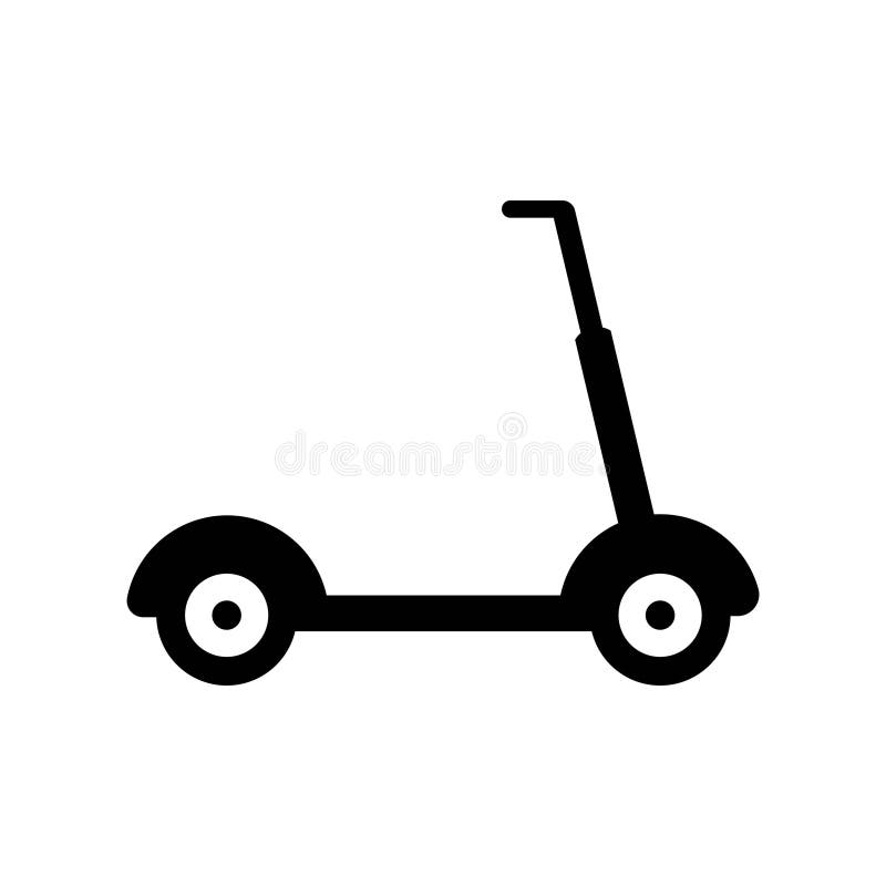 Scooter icon stock vector. Illustration of isolated - 282880290