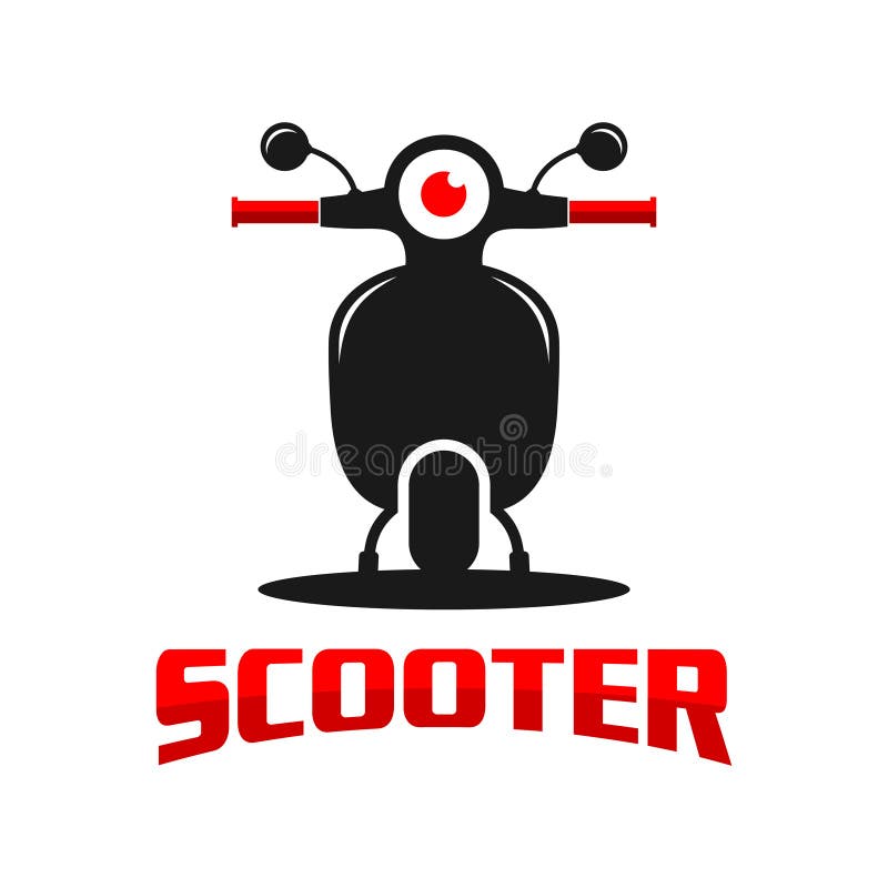 Scooter logo design stock illustration. Illustration of ride - 160419313